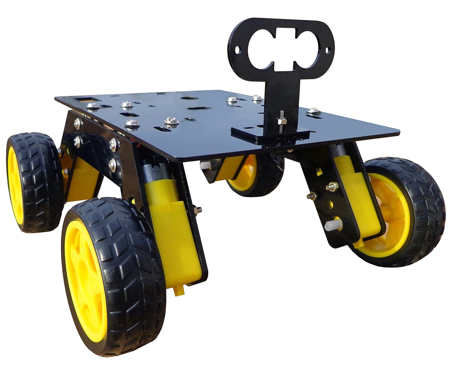 6WD Robotics Chassis – Kit4Curious DIY Robot Base – Electro Robo Store